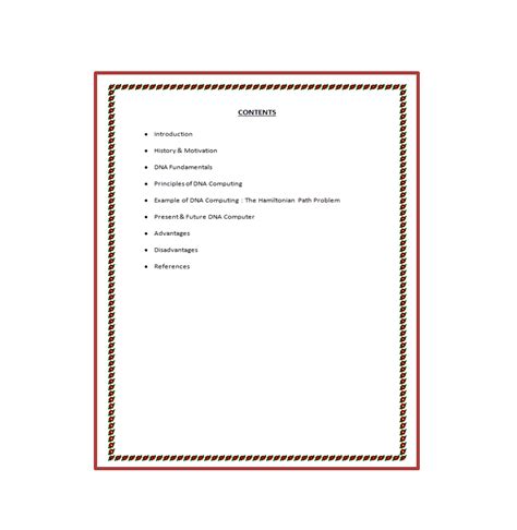 Dna Computing Seminar Report With Ppt Digital Education