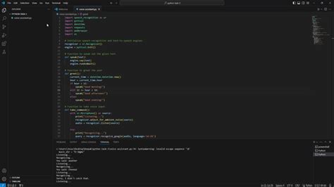 Kola Deepak On Linkedin Devtern Python Voiceassistant Ai Devterninternship