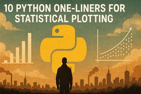 10 python one liners for statistical plotting