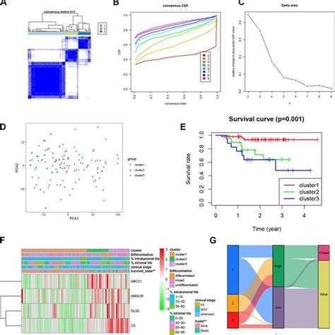consensus clustering of frgs of npc a consensus clustering analysis download scientific