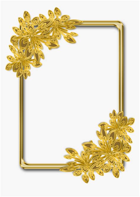 Gold frame