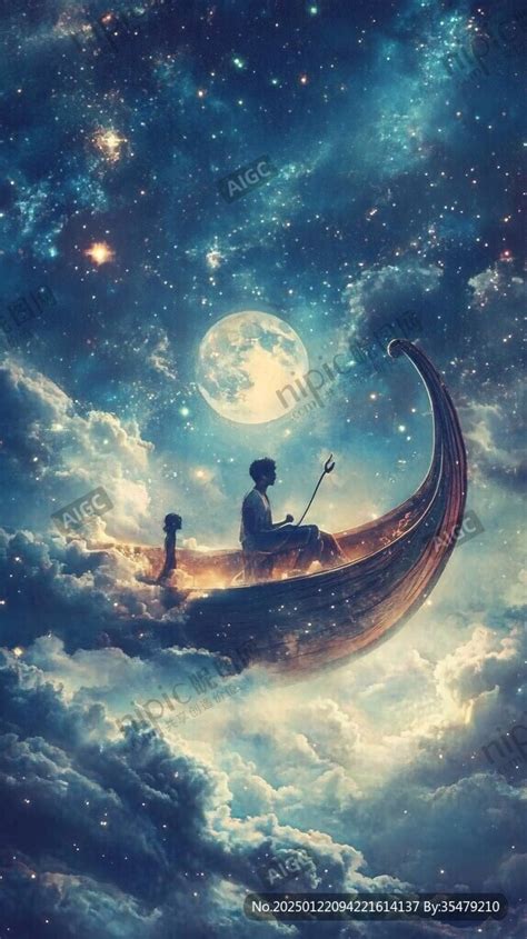 Ai创作图梦幻唯美童话童年美梦 幻想梦境插画 梦幻儿童插画超治愈 蓝月夜梦幻唯美奇幻 二次元梦幻插画 梦幻场景插画 梦幻儿插插画 梦幻图片大全 原创童话世界梦幻 飞天动漫背景创意 独木舟唯美