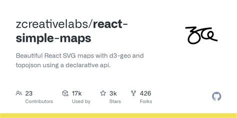 Github Zcreativelabs React Simple Maps Beautiful React Svg Maps With D Geo And Topojson