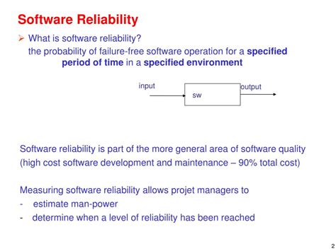 PPT Software Reliability PowerPoint Presentation Free Download ID 5449222