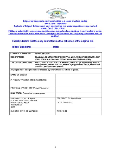 Fillable Online Sealing And Marking Of Bids Sample Clauses Law Insider Fax Email Print Pdffiller