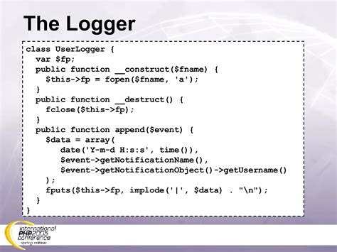 Component And Event Driven Architectures In Php Ppt