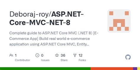 Github Deboraj Royaspnet Core Mvc Net 8 Complete Guide To Aspnet