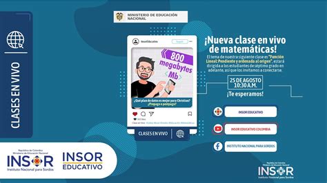Función Lineal Pendiente Y Ordenada Al Origen En Lscclases En Vivo De
