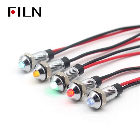Led Pilot Light Indicator Metal Indicator Light 6mm