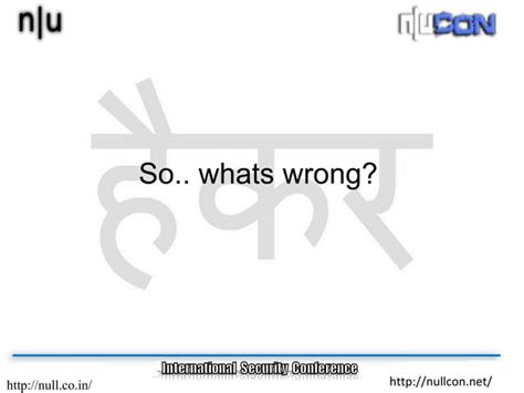 Nullcon 2011 Exploiting Scada Systems Ppt