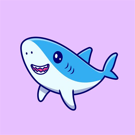 Cute Shark Illustration
