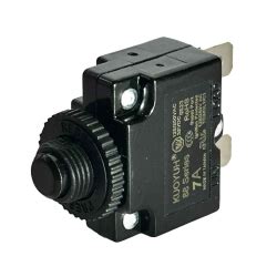 Push Button Panel Mounting Thermal Circuit Breaker 15A
