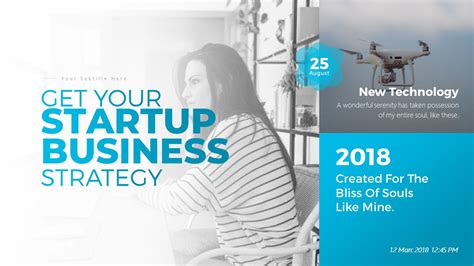 Grow Tech Startup PowerPoint Presentation Template Presentation Templates