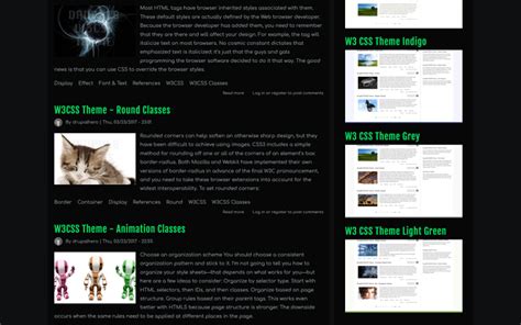 W3css Theme Background Colors We Can Drupalit