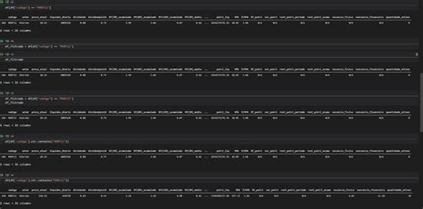 Python Como Faço Para Filtrar Uma Linha Do Dataframe Conhecendo Um Valor String De Uma Das