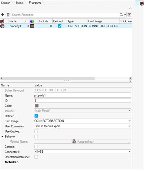 How Can I Create A Hinge Connection In Hypermesh 20222 Abaqus Version