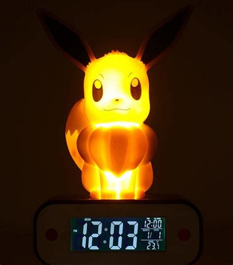 Pokemon Eevee Alarm Clock Artofit