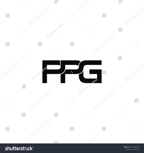 Ppg Letter Original Monogram Logo Design Stock Vector Royalty Free 1767824459 Shutterstock