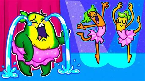 کارتون خانواده آووکادو با داستان زندگی من نبرد زیبایی