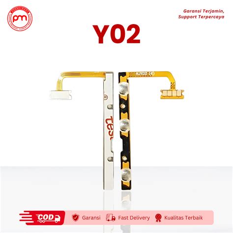 Jual Flexible Power On Off Volume Vivo Y02 Shopee Indonesia