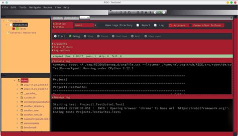 Robotframework RIDE Keyword Auto Populate Suggestion Is Not Working