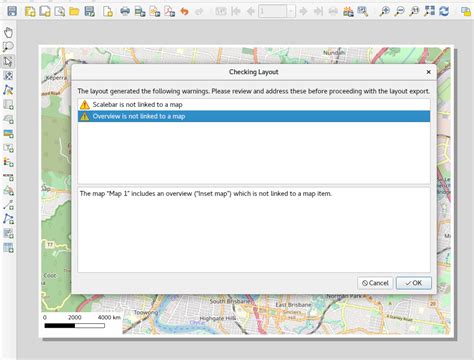 On Custom Layout Checks In QGIS And How They Can Do Your Work For You North Road