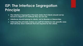 Interface Segregation Principle PDF