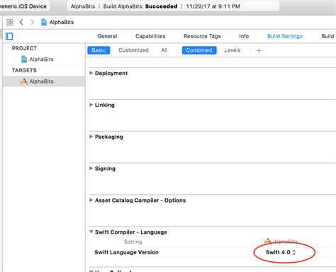 Xcode How To Remove Xcode9 Conversion To Swift 4 Is Available
