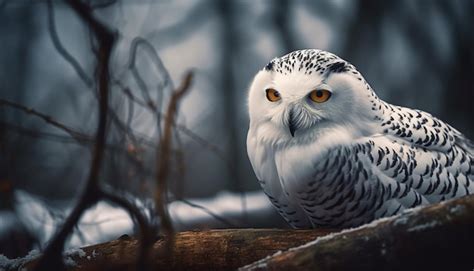 Cute Snowy Owl Wallpaper