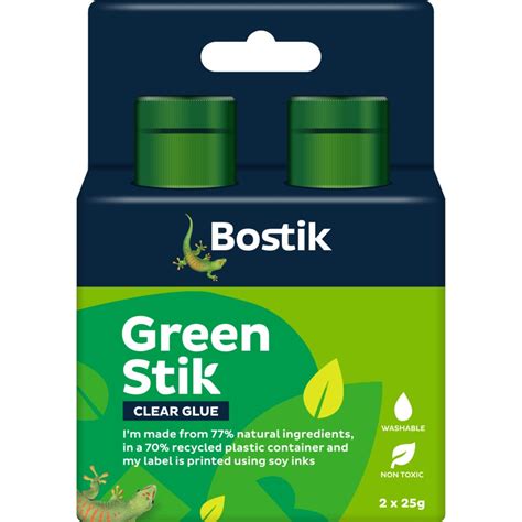 Buy Green Stik Clear Glue 25g 2 Pack Mydeal Australia