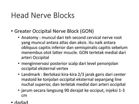 SCALP Block Scalp Block Scalp Block Scalp PPTX