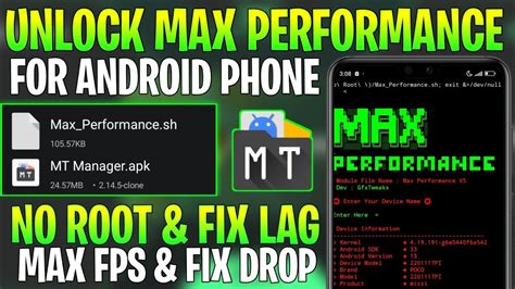 Unlock Max Performance Without Root Stable FPS Performance YouTube