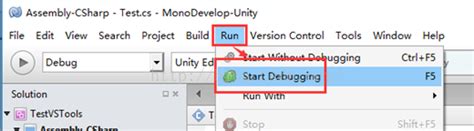 如何使用monodevelop调试unity3d脚本 modestyfd的博客 csdn博客
