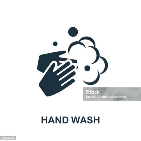 손 씻기 아이콘입니다 세탁물 수집의 간단한 그림 웹 디자인 템플릿 인포 그래픽 등을위한 창조적 인 손 씻기 아이콘 Mandate에 대한 스톡 벡터 아트 및 기타 이미지