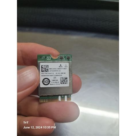 Card Wifi Laptop Realtek Rtl8822be Wireless 802 11ac Wlan Bluetooth 4 2 Shopee Việt Nam