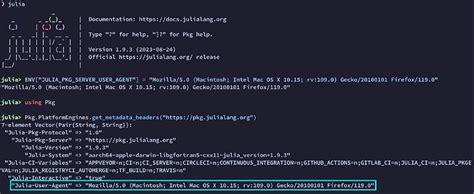Custom Headers When Adding Packages Package Management Julia