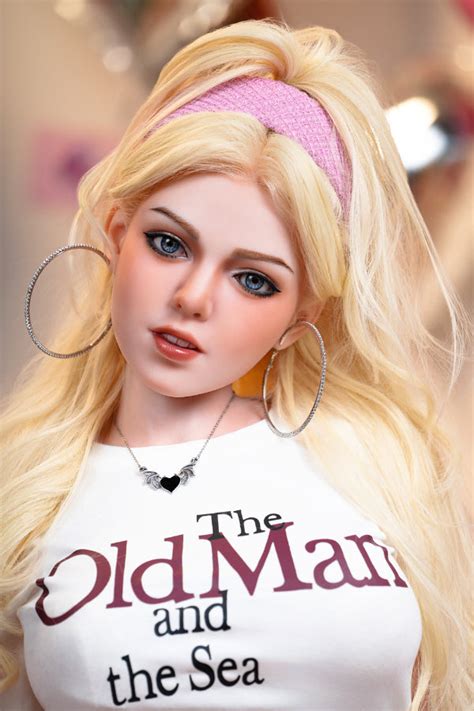 160cm5ft3 D Cup Silicone Head Blonde Sex Doll C2s