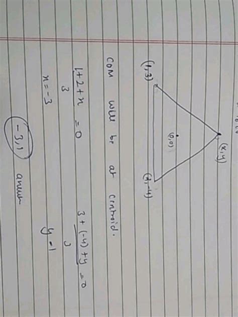 Mass Is Distributed Uniformly Over A Thin Triangular Plate And