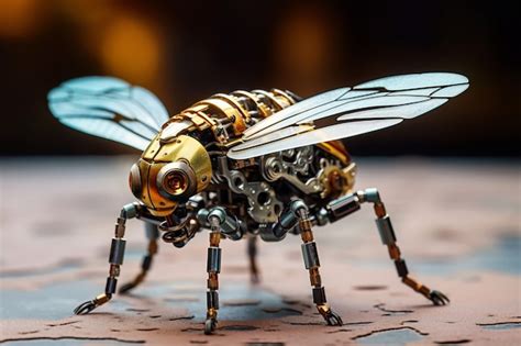 Free Photo Ai Generated Robotic Insect