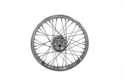 V Twin 52 0876 18 Inch X 215 Inch Replica Front Or Rear Spoke Wheel