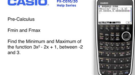 Find The Minmax Function Youtube