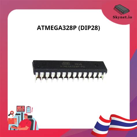 Atmega328p Dip28 8 Bit Microcontroller With 32kbytes Shopee Thailand