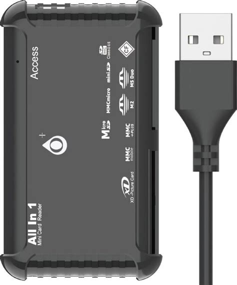 Multi Card Reader Voor SD XD MS CF TF M2 MicroSD Card Reader Memory Card Reader Bol