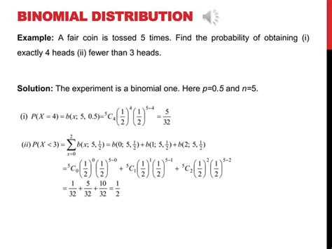 Biostatistics Week 6 Pptx Binominal Distribution Ppt
