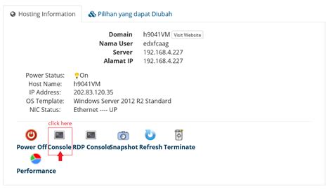 Cara Akses Cloud Server Melalui Web Rdp Console Dasar Pengetahuan