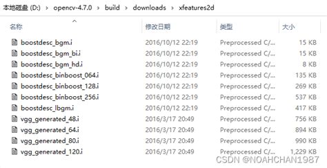 Win10 下编译 Opencv 470详细全过程，包含xfeatures2dcvxfeatures2dvgggetdefaultname Csdn博客