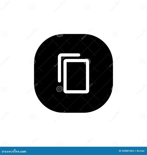Duplicate Icon File Copy Icon Document Vector