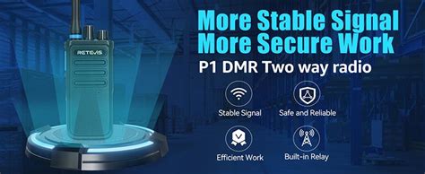 Single Frequency Repeater Function On Dmr Radio P1