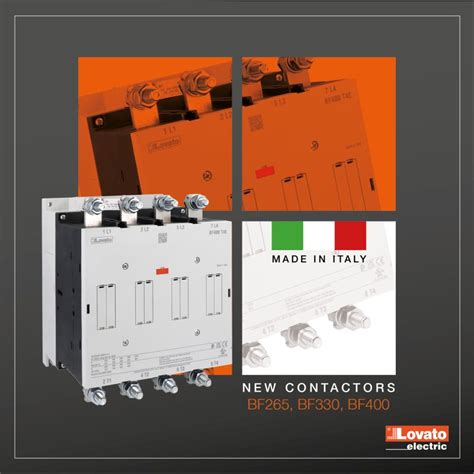 Lovato Electric Me On Linkedin Contactors Bfseries Lovatoelectric Newproduct