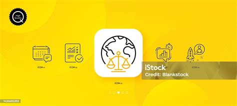 치안 판사 법원 메시지 및 시작 최소 라인 아이콘 웹 응용 프로그램의 경우 인쇄 벡터 가득 찬에 대한 스톡 벡터 아트 및 기타